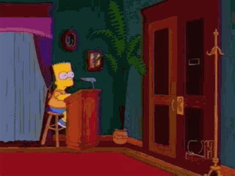 Bart Simpson The Simpsons GIF Bart Simpson The Simpsons Bye Descobrir E Compartilhar GIFs