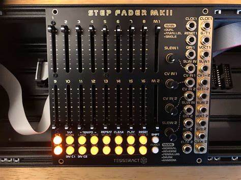 Tesseract Modular Step Fader Mkii Reverb