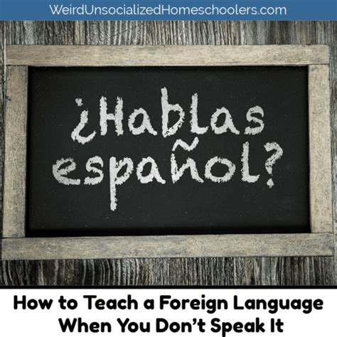 Donde Es Huh How To Teach A Foreign Language When You Dont Speak It