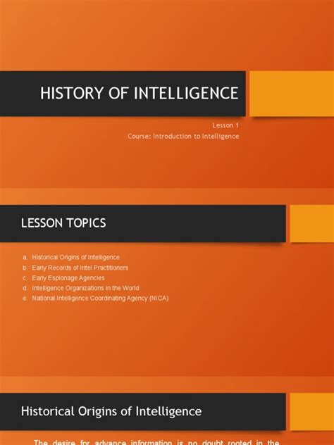 lesson 1 history of intel 2 download free pdf ninja espionage
