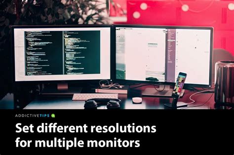 Different Resolutions For Multiple Monitors On Windows 10