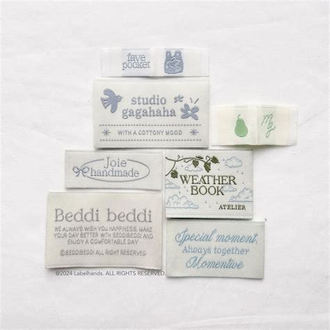 직조라벨 • Instagram 제품 포장 제품 포장