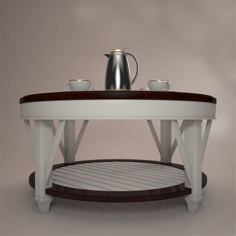 산책로 커피 탁자 3d 모델 49 Max Free3d