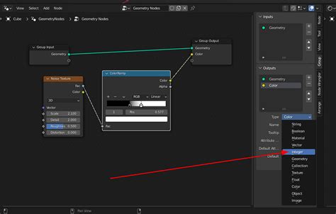 Transfer Value From Geometry Nodes To Shader Editor Materials And Textures Blender Artists
