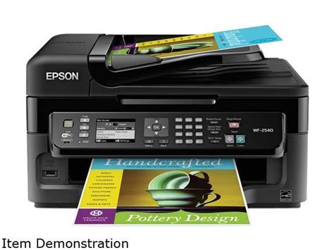 Refurbished Epson Workforce Wf 3520 Ethernet Rj 45 Usb Wi Fi