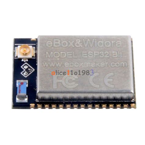 Esp32 Esp32s Module 2 Ext Antenna Conn
