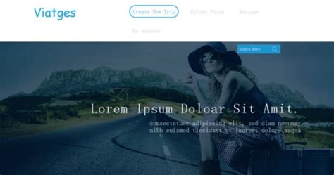 旅行网站模板中文 公司企业 Toy模板网