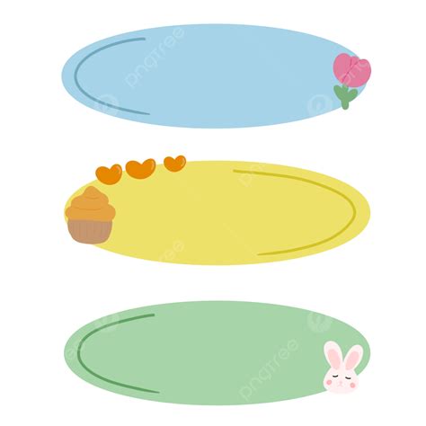 귀여운 파스텔 색상의 스티커 메모 메모 메모지 포스트잇 스크랩 Png 일러스트 및 Psd 이미지 무료 다운로드 Pngtree