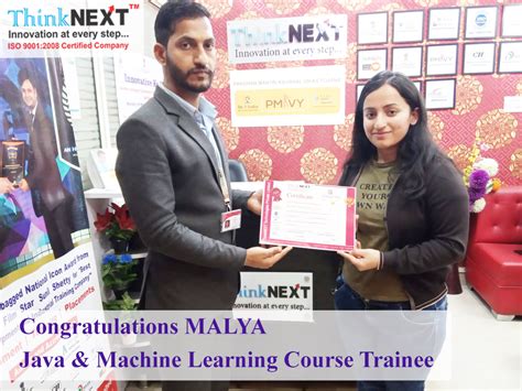 Thinknext Technologies Private Limited Best Java And Machine Learning