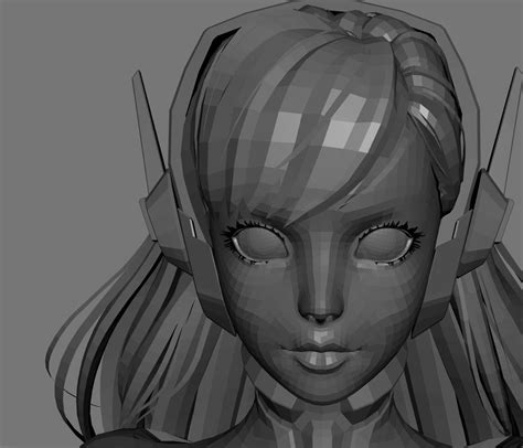 3d Model Dva Zbrush