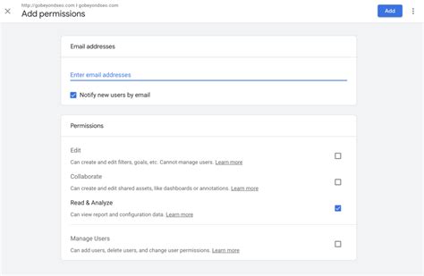 How To Add Users To Google My Business Google Analytics Google Ads GoBeyond SEO