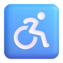 ♿ Wheelchair Symbol Emoji Meaning And Usage