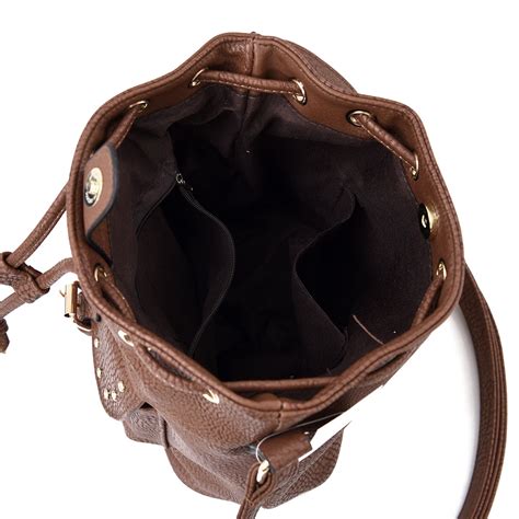 Mayda Draw String Bucket Bag With Buckle Pocket Jc Unique