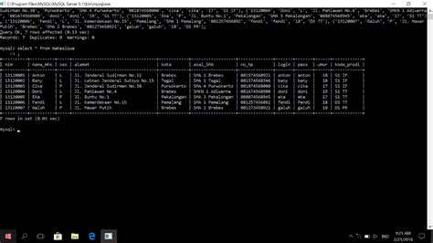 Tugas Database Mahasiswa Dan Dosen Rufiseptia96