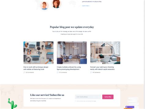 A Responsive Landing Page Upwork