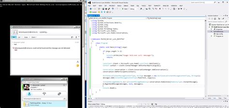 C Lync Api How To Send Instant Message To Contact By Email Address
