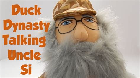 Duck Dynasty Plush Talking Uncle Si Youtube