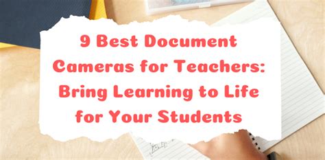 How To Use Document Cameras In The Classroom 10 Tips For Teachers