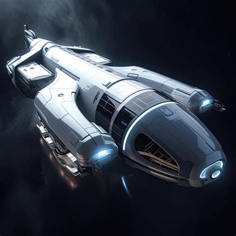 Premium Photo Exploring The Future An Advanced Spacecraft On A Galactic Journey With New