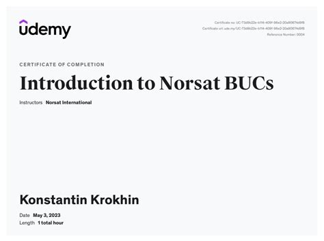 Konstantin Krokhin On Linkedin Udemy Course Completion Certificate