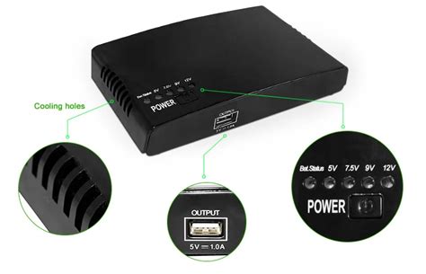 V Dc Output Mini Ups With V Ac Input Voltage Range Buy Mini Ups V Dc Output Ups