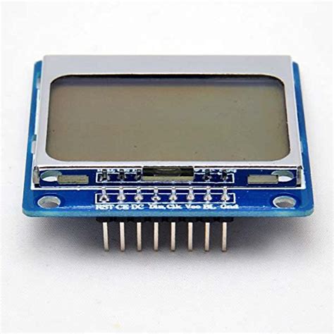 Nokia 5110 84x48 Lcd Shield Module Blue Backlight Manufacturers And