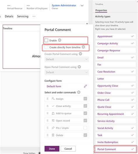 Hacking Dynamics 365 Timeline Controls