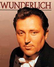 Fritz Wunderlich Tenor Short Biography More Photos