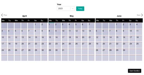 React Calendar Carousel Codesandbox React Calendar Carousel Codesandbox