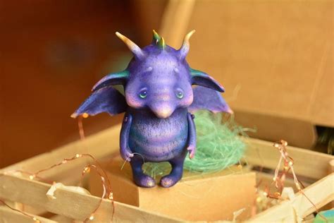 Дракон на елку ёлочная игрушка папье маше украшение в интернет магазине на Ярмарке Мастеров