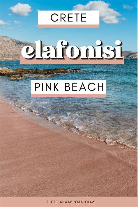 Guide To Visiting Elafonisi Pink Beach In Crete