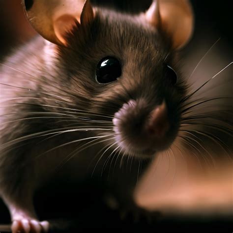 Premium Ai Image Cute Rat Mouse