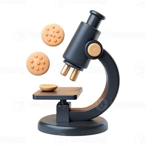 Microscope Examining Tiny Objects 52567469 PNG