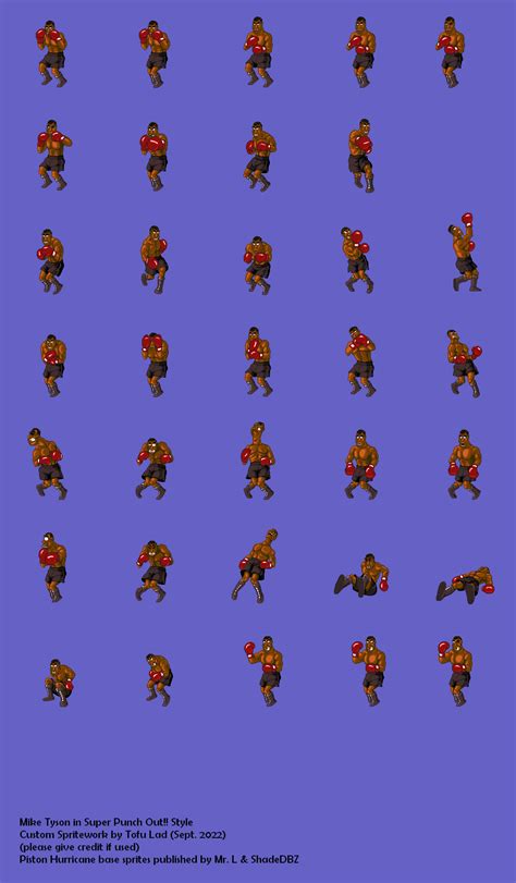 Mike Tyson Super Punch Out Style Punch Out Customs Custom