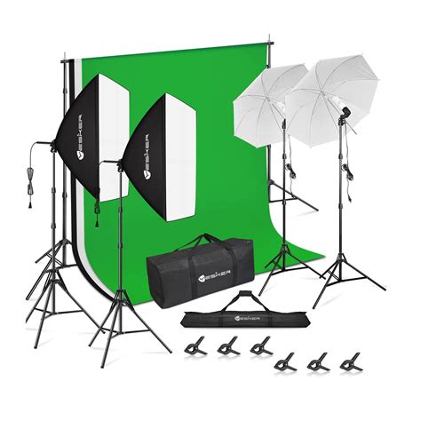 Photography Background Support System Umbrellas Softbox Continuous Lig
