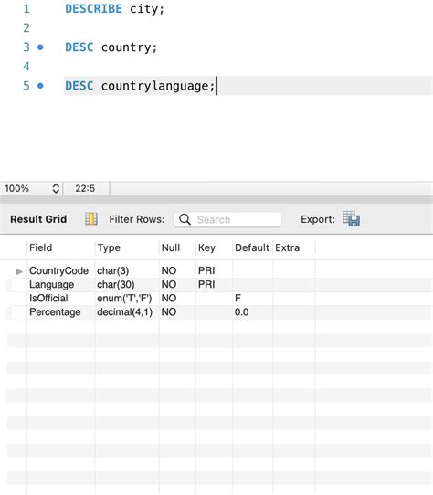 MySQL 기본