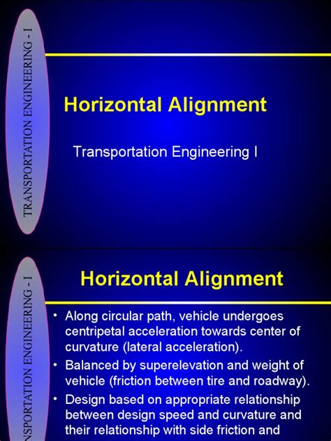 2 Horizontal Alignment Download Free Pdf Trigonometric Functions Acceleration
