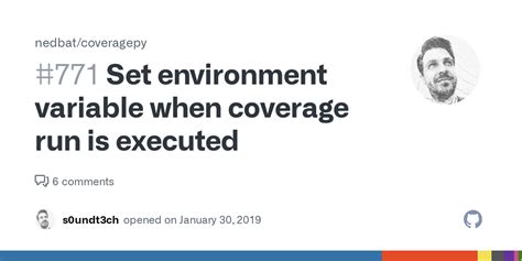Set Environment Variable When Coverage Run Is Executed Issue Nedbat Coveragepy Github