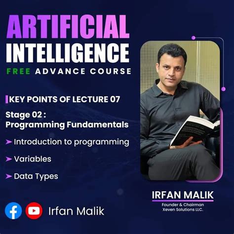 Learn Programming Ethics And Fundamentals With Muhammad Irfan Tayyaba Shahzadi Posted On The