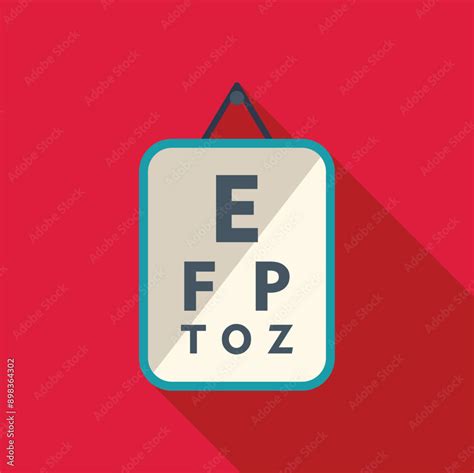 Snellen Eye Chart Hanging On The Wall Helping An Ophthalmologist