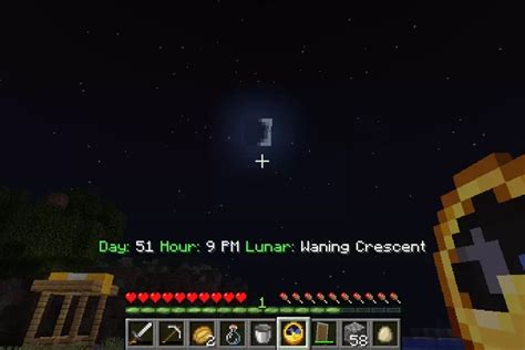 Date Time And Lunar Clock Datapack V2 Es Minecraft Data Pack