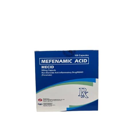 Mecid Mefenamic Acid 500mg Capsule 100s Price In The Philippines