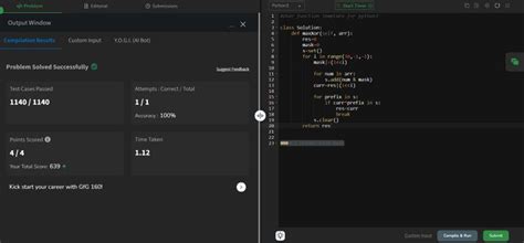 Gfg160 Bitmanipulation Xormagic Hashset Greedy Codingchallenge