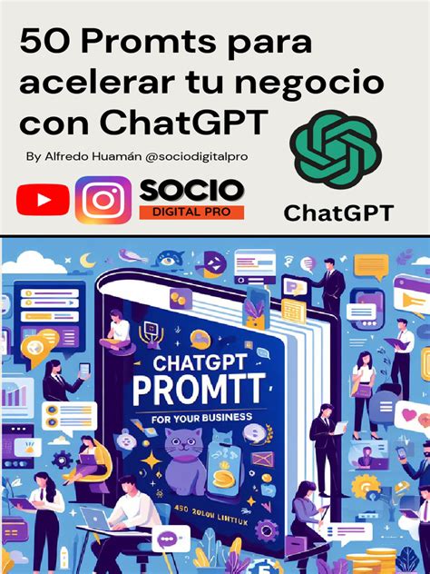 50 Promts Chatgpt Sociodigital Pdf Marketing Negocios Económicos