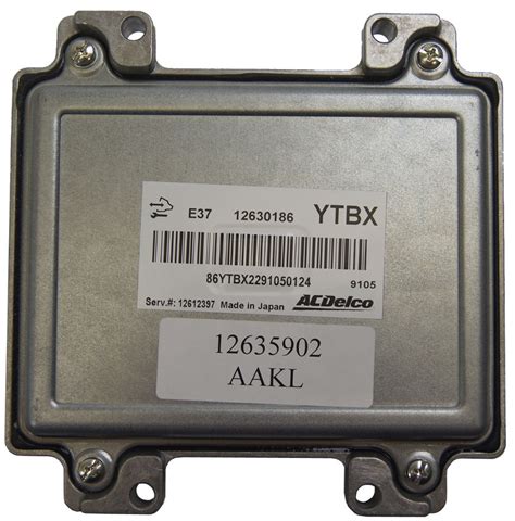 2007 2012 GM Engine Control Module ECM PCM ECU New OEM 12612397 ACDelco 216 140 Factory OEM Parts