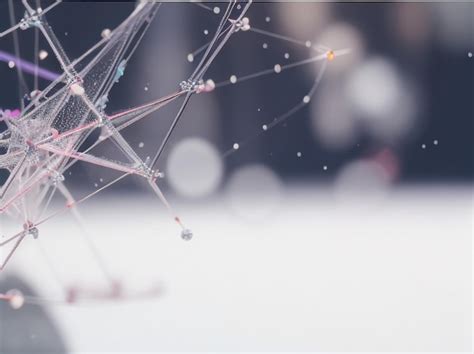 Premium Ai Image Technology Plexus Network Concept