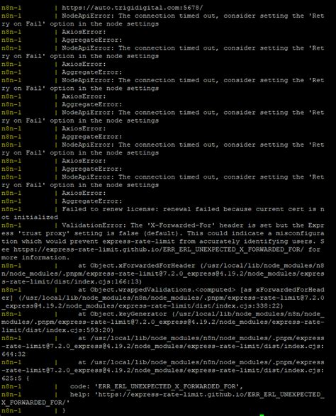 Errors Since Last N8n Update 1441 Questions N8n Community