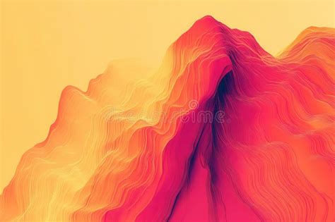 Dynamic Abstract Background With Energetic Red And Orange Waves Ideal For Modern Design Projects