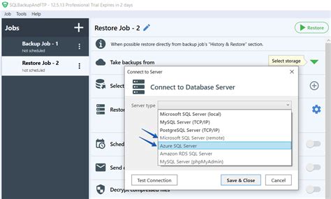 Restoring Azure Database To Local SQL Destination Issues Sql Backup
