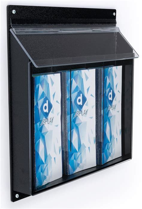 Outdoor Brochure Display Cases Outdoor And Indoor Brochure Holder For